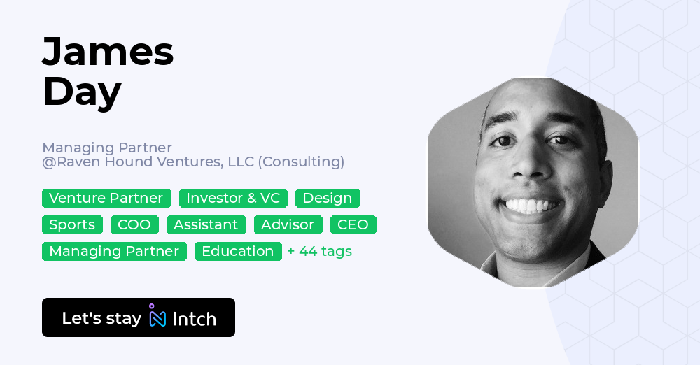 James Day - Managing Partner, Raven Hound Ventures, LLC (Consulting ...