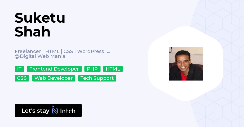 Suketu Shah - Freelancer | HTML | CSS | WordPress | Magento 1 & 2 ...