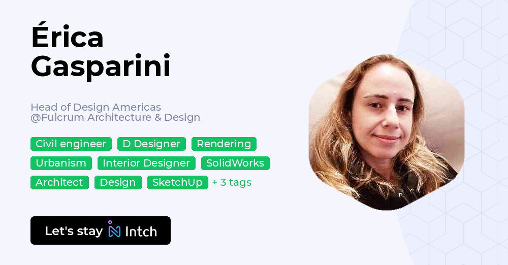 Érica Gasparini - Head of Design Americas, Fulcrum Architecture ...