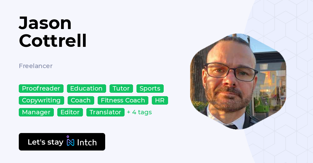 Jason Cottrell - Freelancer, | Intch