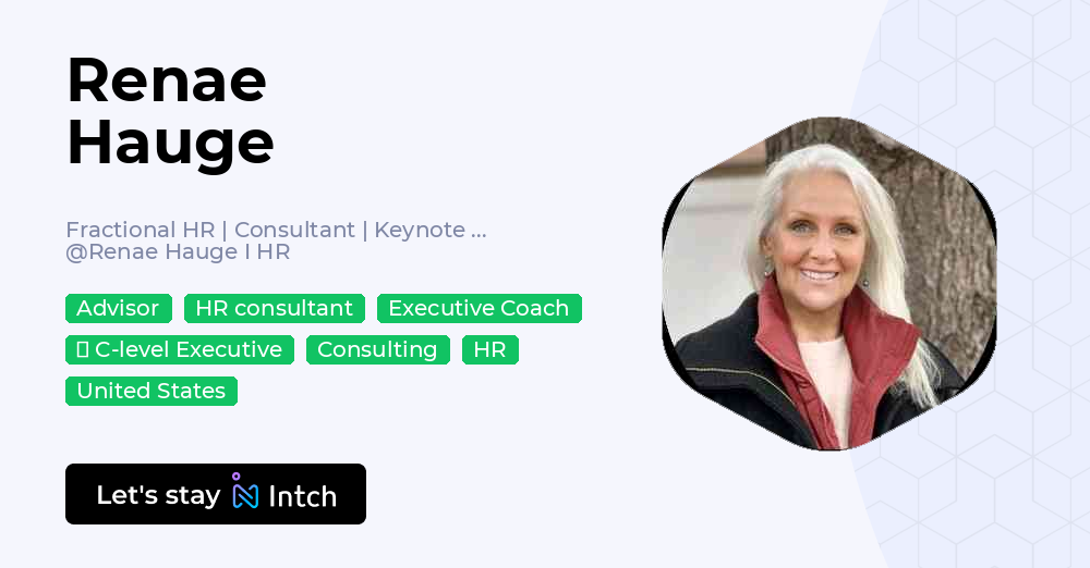Renae Hauge - Fractional HR | Consultant | Keynote Speaker, Renae Hauge ...