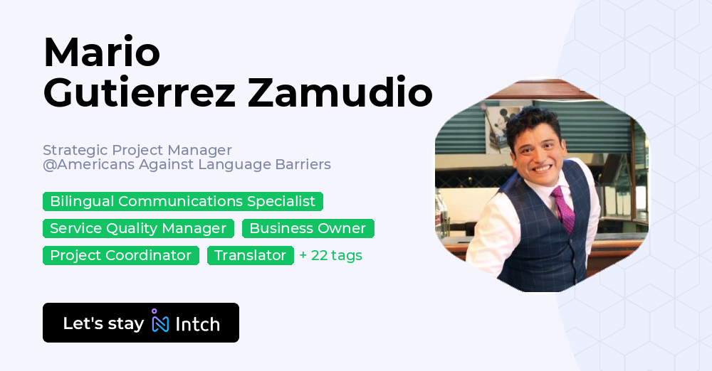 Mario Gutierrez Zamudio - Strategic Project Manager, Americans Against ...