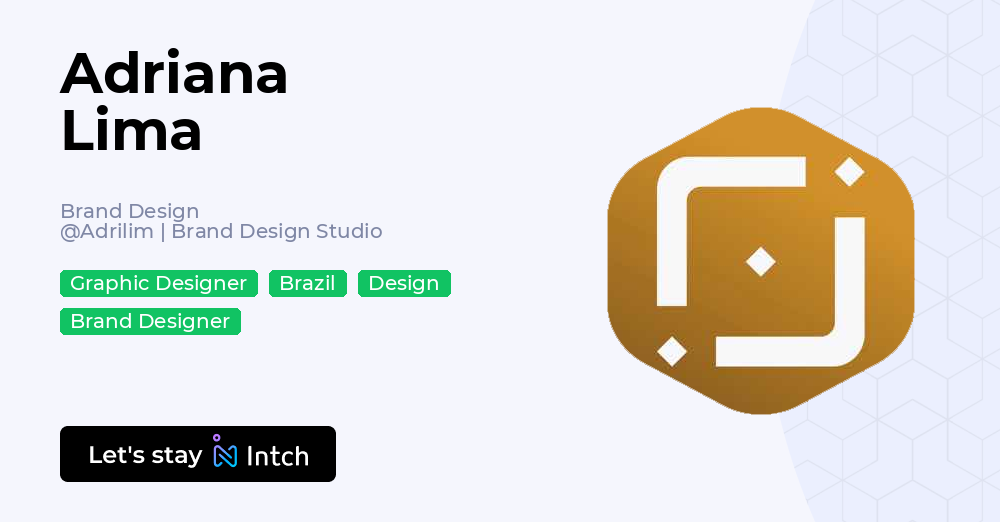 Adriana Lima - Brand Design, Adrilim | Brand Design Studio | Intch