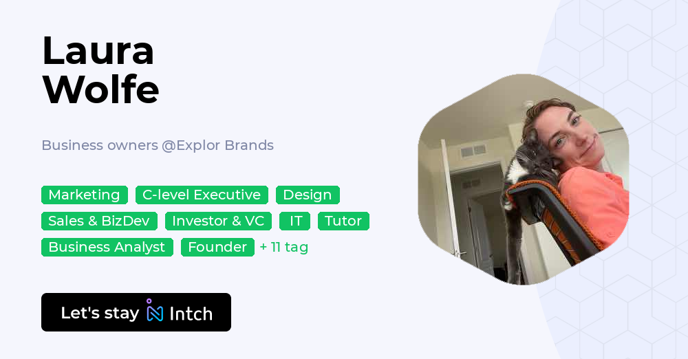 Laura Wolfe - Business owners, Explor Brands | Intch