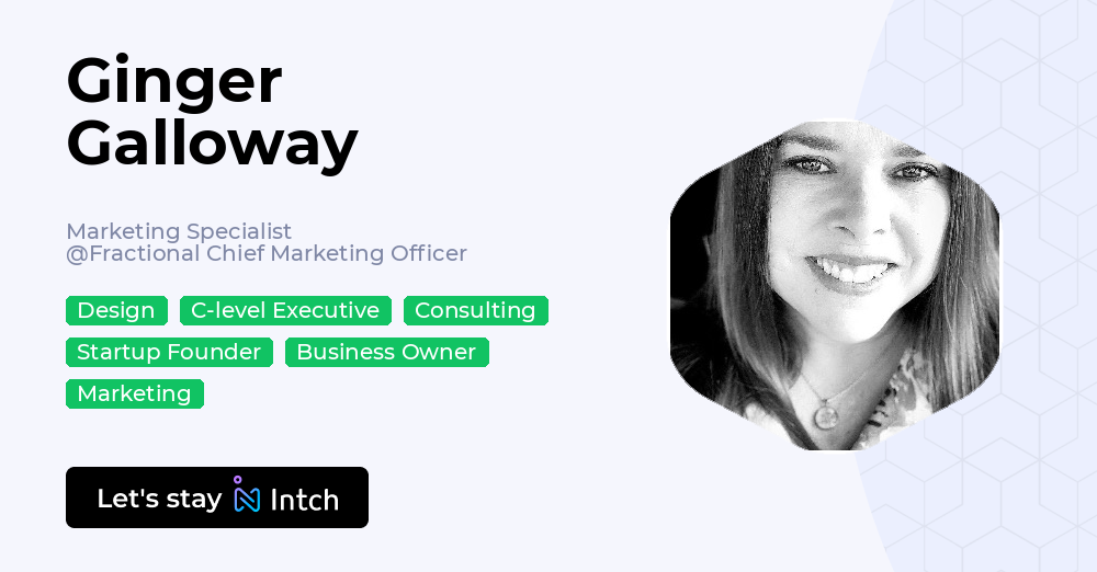 Ginger Galloway - Marketing Specialist, Fractional Chief Marketing ...