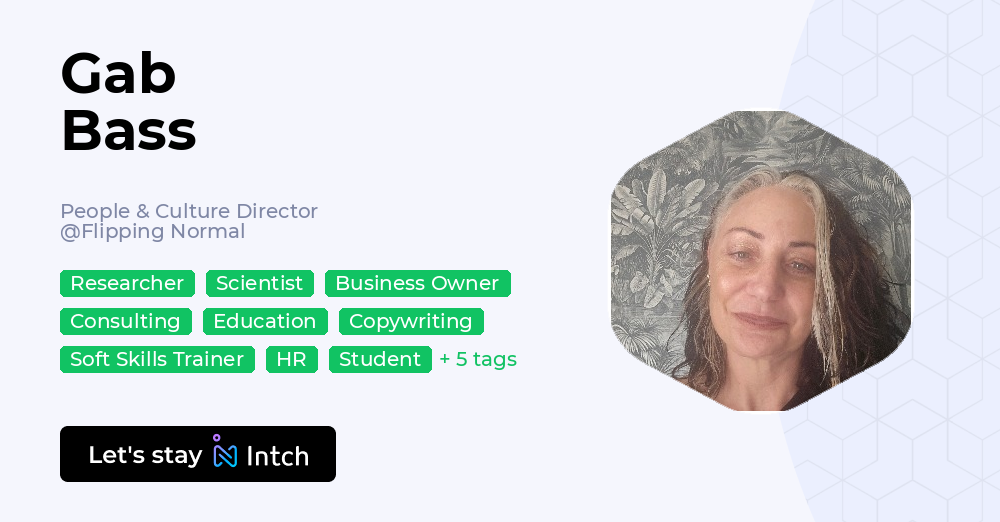 Gab Bass - People & Culture Director, Flipping Normal | Intch
