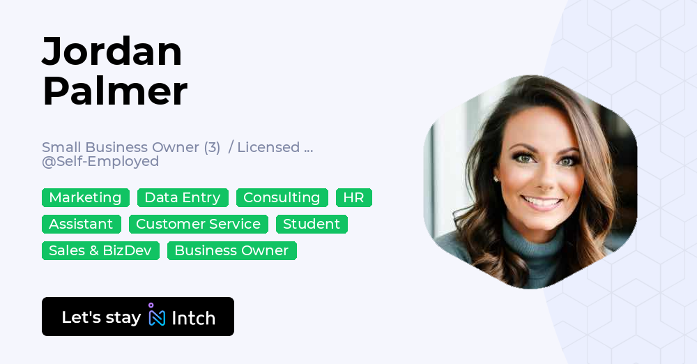 Jordan Palmer - Small Business Owner (3) / Licensed Insurance Agent ...
