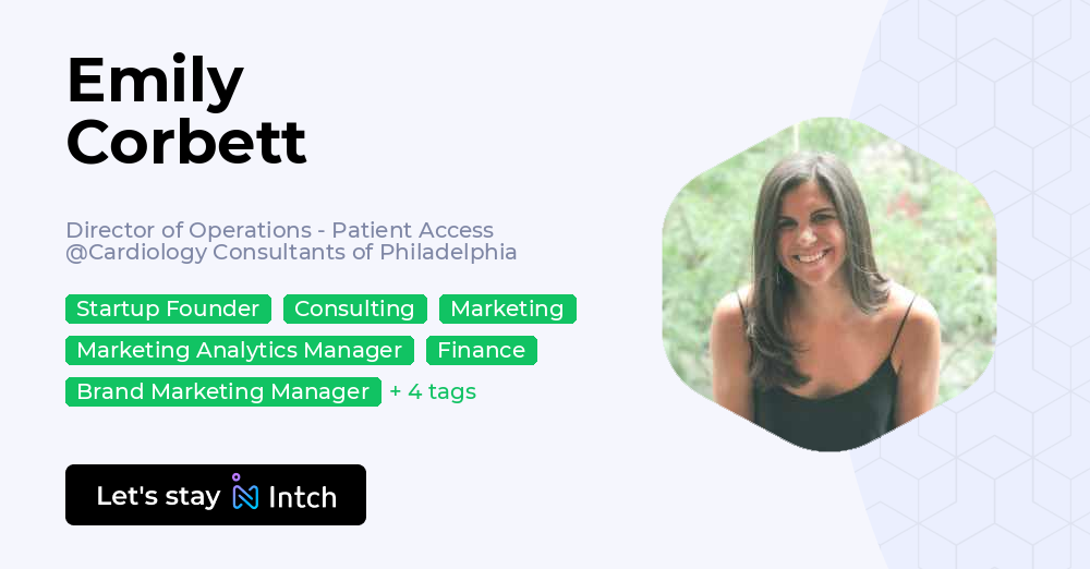 Emily Corbett - Director of Operations - Patient Access, Cardiology ...