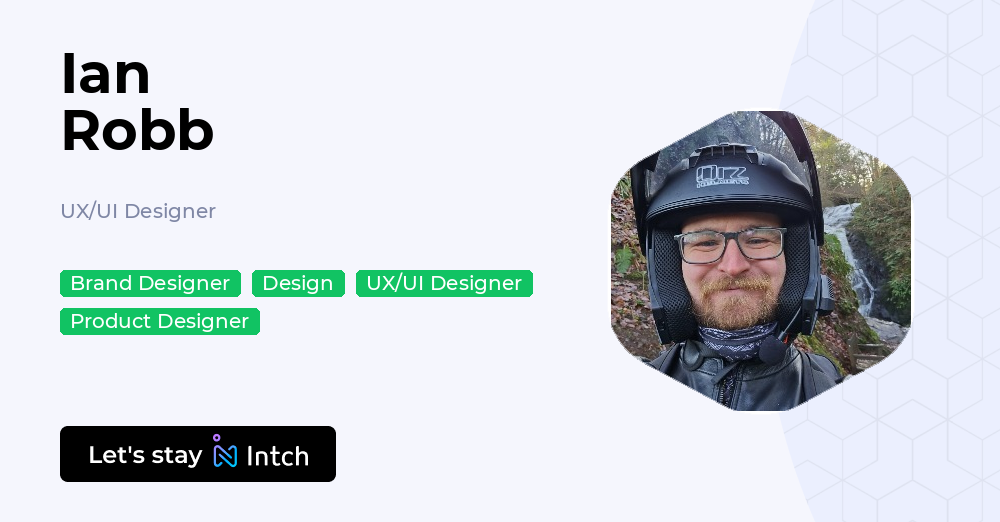 Ian Robb - UX/UI Designer, | Intch