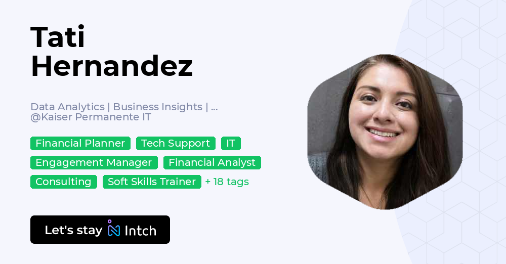 Tati Hernandez - Data Analytics | Business Insights | Data Products ...