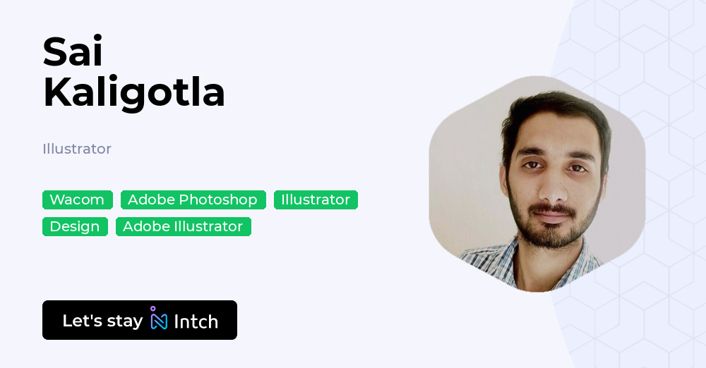 Sai Kaligotla - Illustrator, | Intch