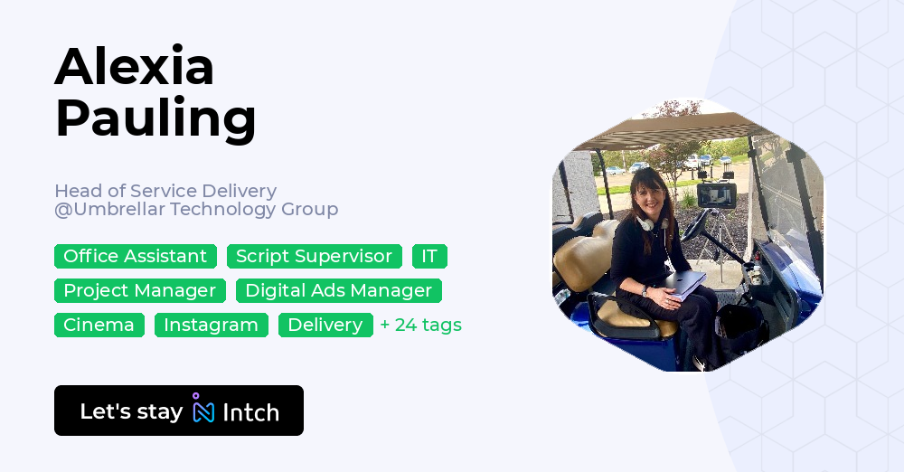 Alexia Pauling - Head of Service Delivery, Umbrellar Technology Group ...