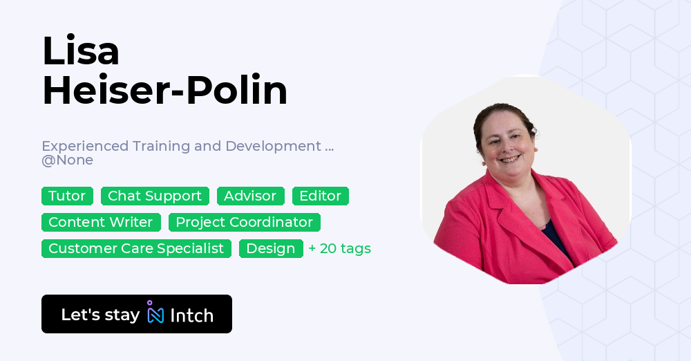Lisa Heiser-Polin - Experienced Training and Development Leader and ...