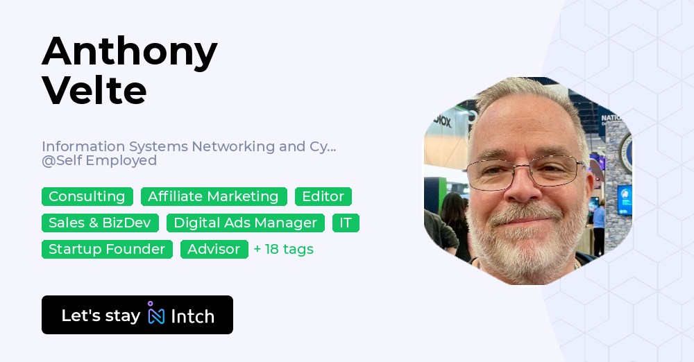 Anthony Velte - Information Systems Networking and Cybersecurity ...
