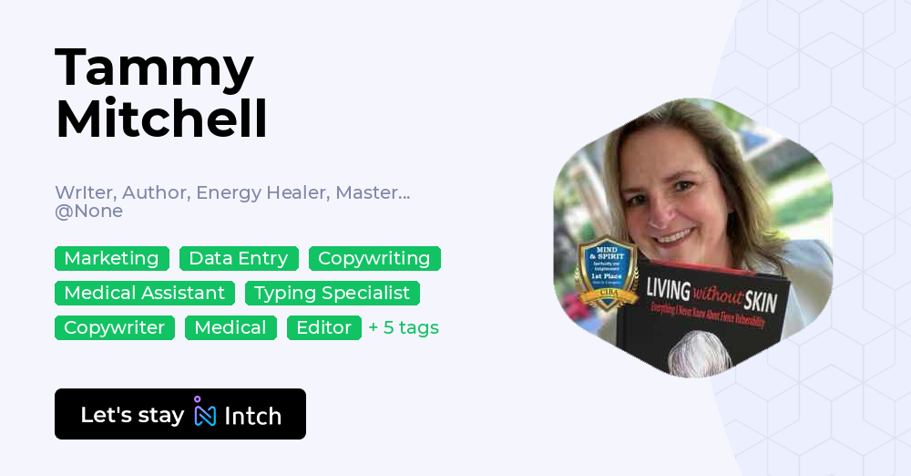 Tammy Mitchell - WrIter, Author, Energy Healer, Master of several ...