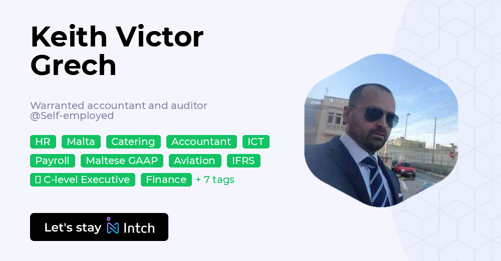 Keith Victor Grech - Warranted accountant and auditor, Self-employed ...