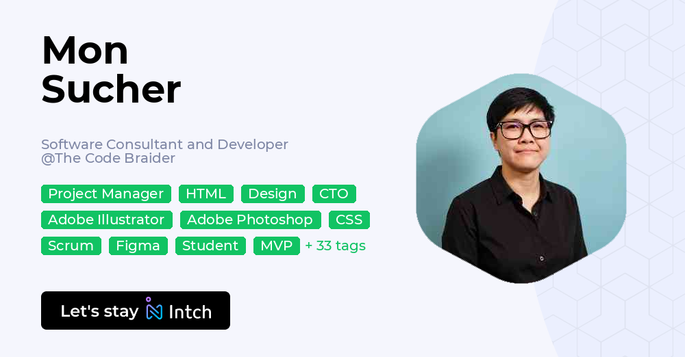 Mon Sucher - Software Consultant and Developer, The Code Braider | Intch