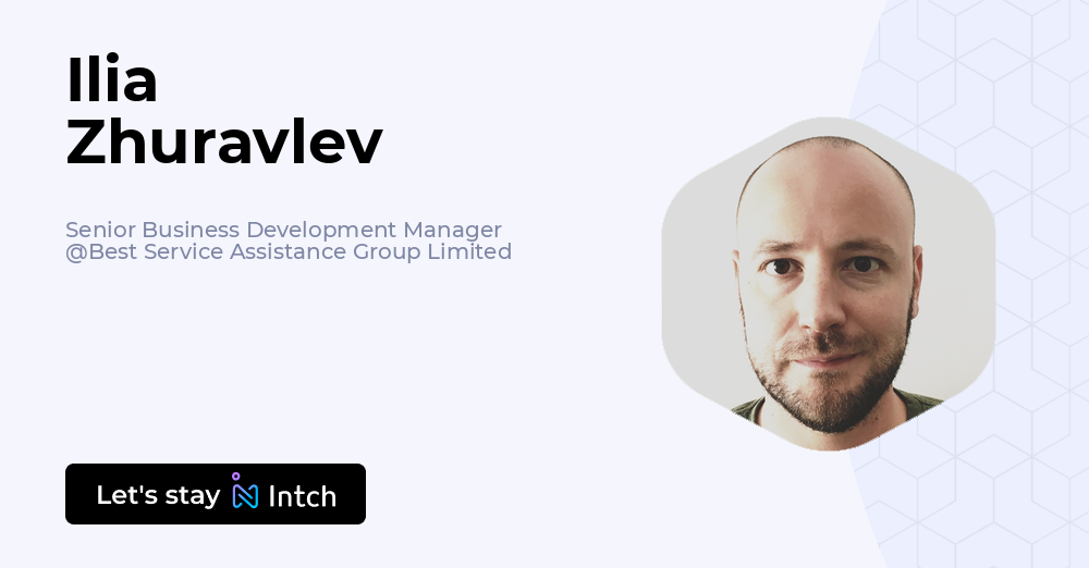 Ilia Zhuravlev - Senior Business Development Manager, Best Service ...