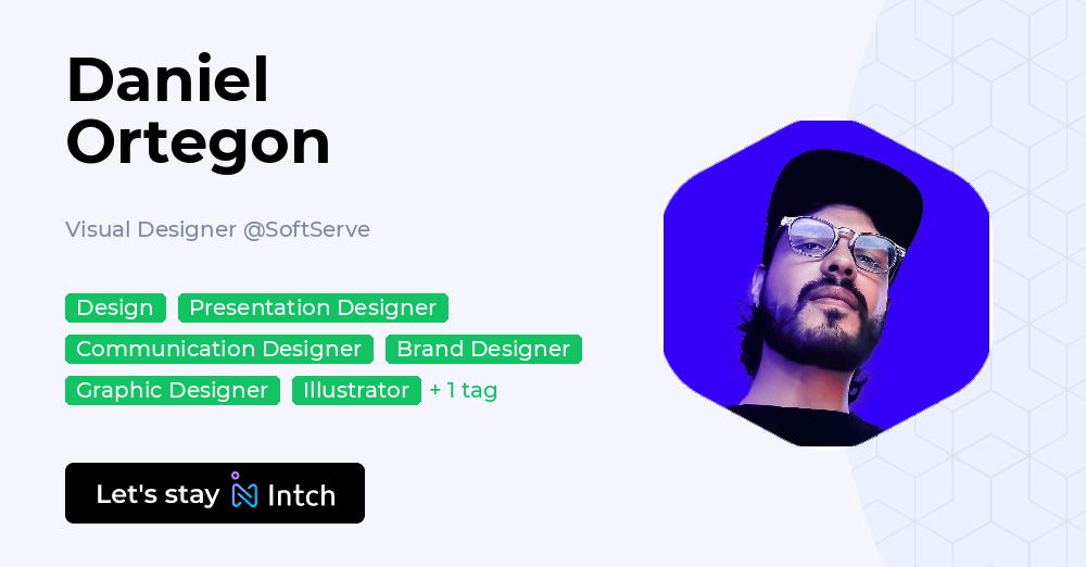 Daniel Ortegon - Visual Designer, SoftServe | Intch