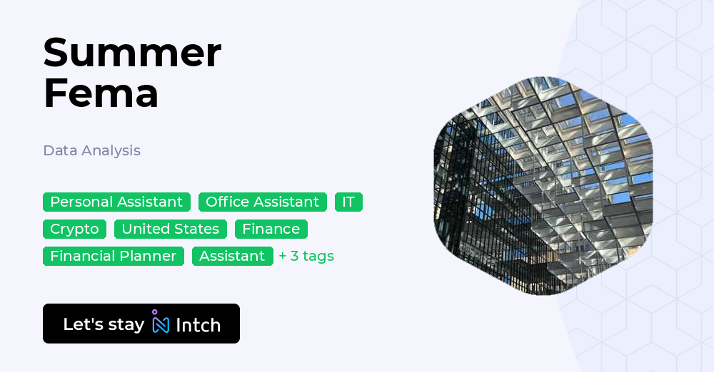 Summer Fema - Data Analysis, | Intch