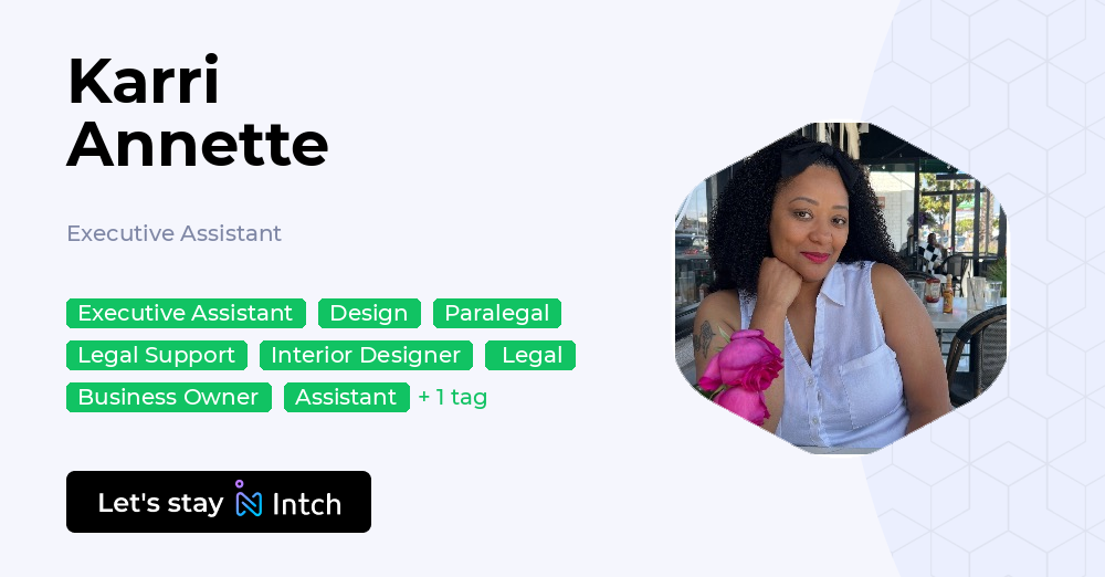 Karri Annette - Executive Assistant, | Intch