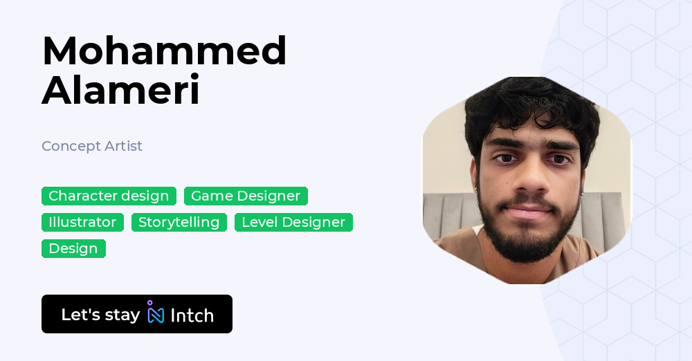 Mohammed Alameri - Concept Artist, | Intch