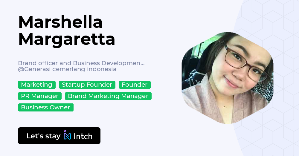 Marshella Margaretta - Brand officer and Business Development Manager ...