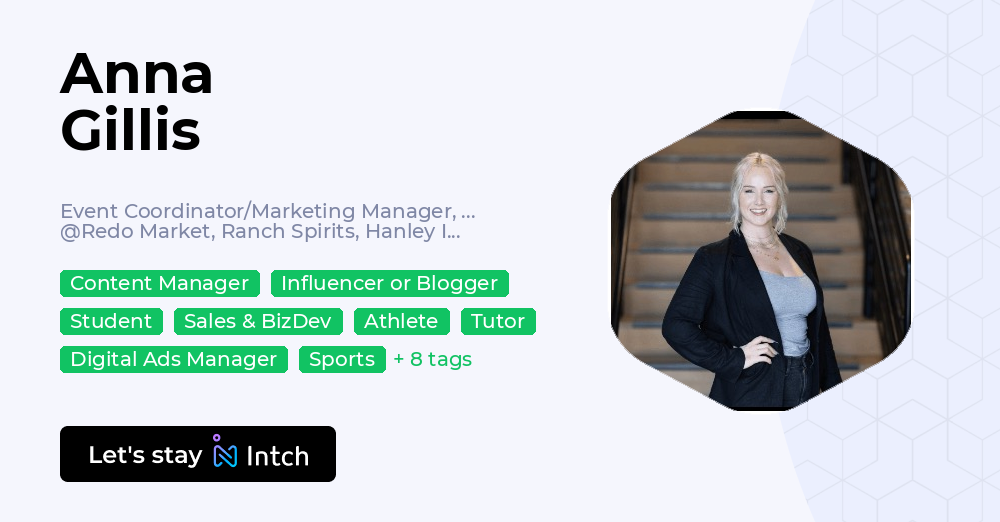 Anna Gillis - Event Coordinator/Marketing Manager, Instructional ...