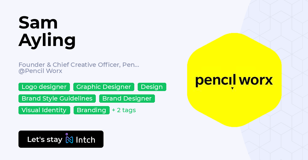 Sam Ayling - Founder & Chief Creative Officer, Pencil Worx, Pencil Worx ...