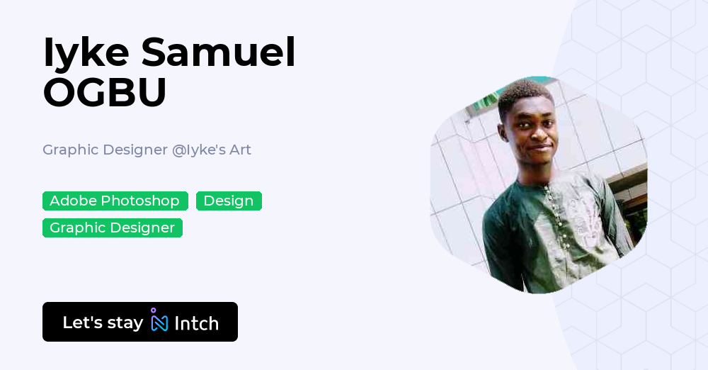Iyke Samuel OGBU - Graphic Designer, Iyke's Art | Intch