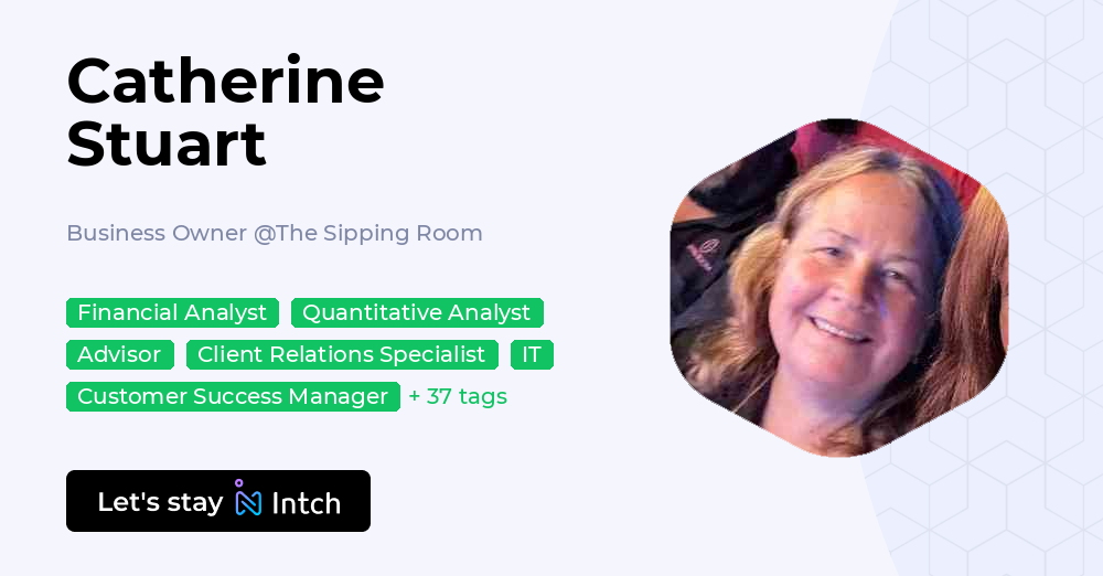 Catherine Stuart - Business Owner, The Sipping Room | Intch