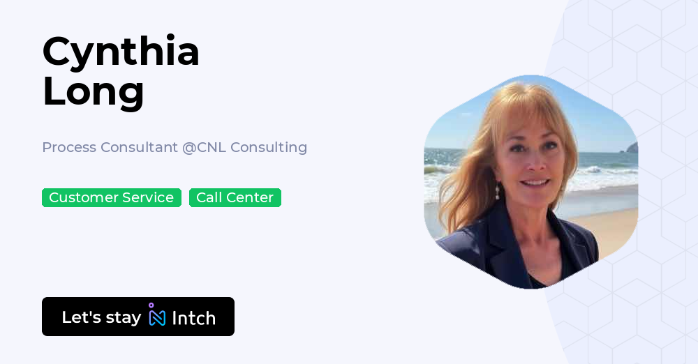 Cynthia Long - Process Consultant, CNL Consulting | Intch