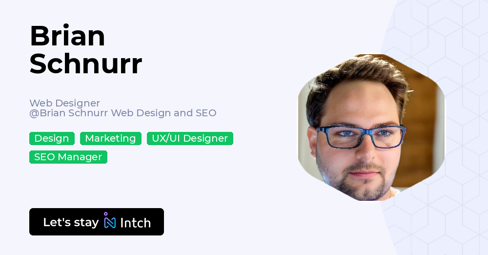 Brian Schnurr - Web Designer, Brian Schnurr Web Design and SEO | Intch