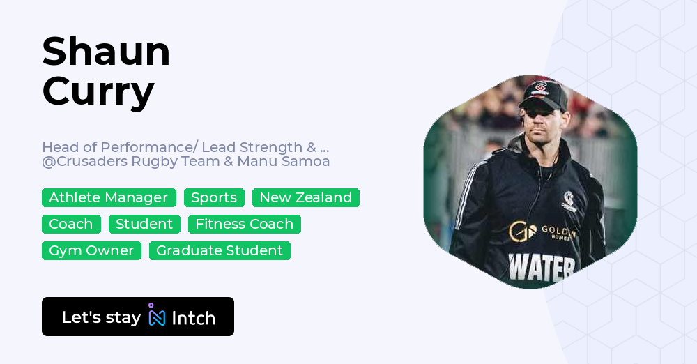 Shaun Curry - Head of Performance/ Lead Strength & Conditioning Coach ...