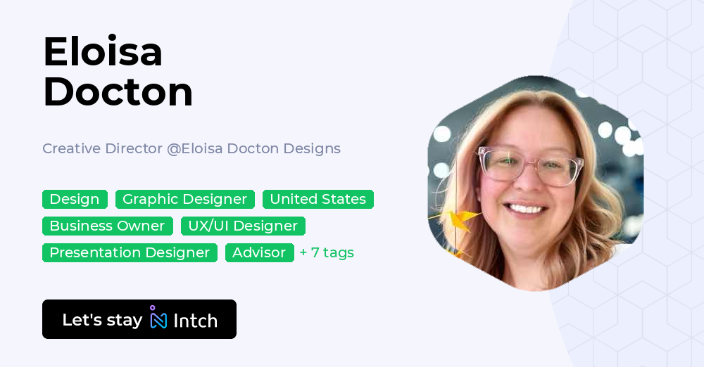 Eloisa Docton - Creative Director, Eloisa Docton Designs | Intch