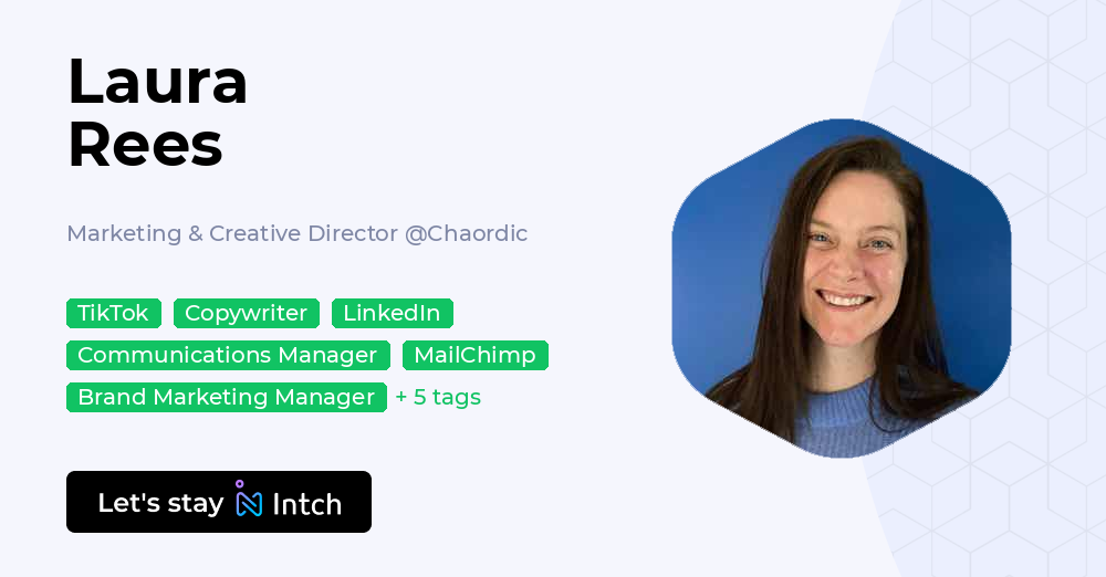 Laura Rees - Marketing & Creative Director, Chaordic | Intch
