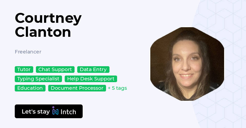 Courtney Clanton - Freelancer, | Intch