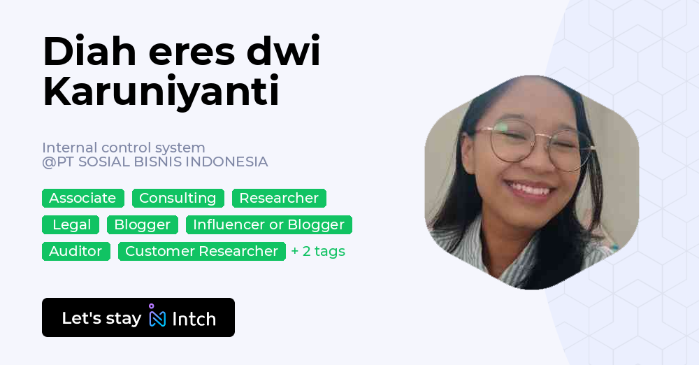 Diah eres dwi Karuniyanti - Internal control system, PT SOSIAL BISNIS ...