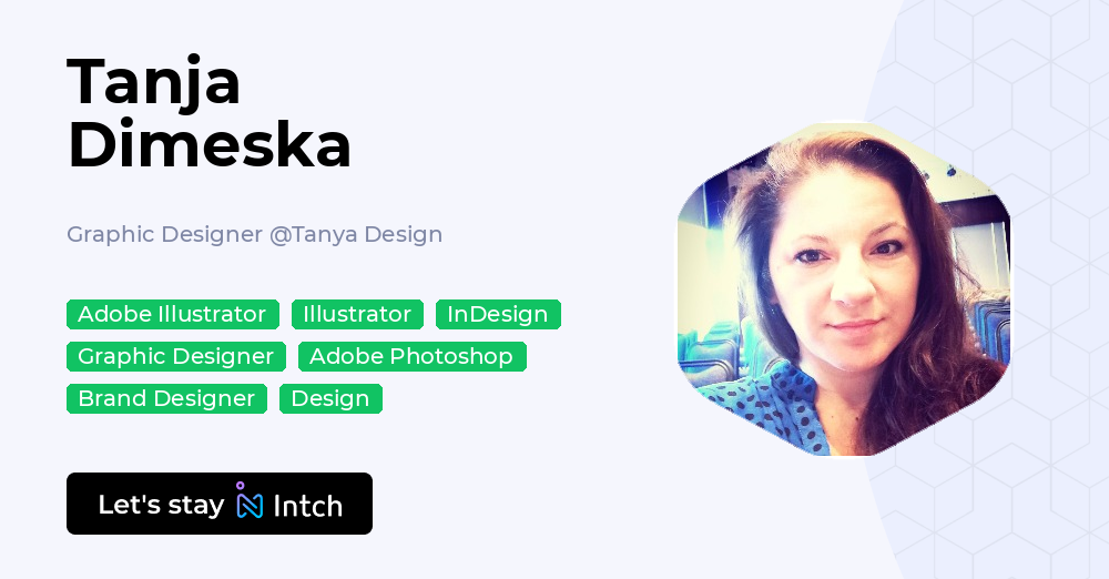 Tanja Dimeska - Graphic Designer, Tanya Design | Intch