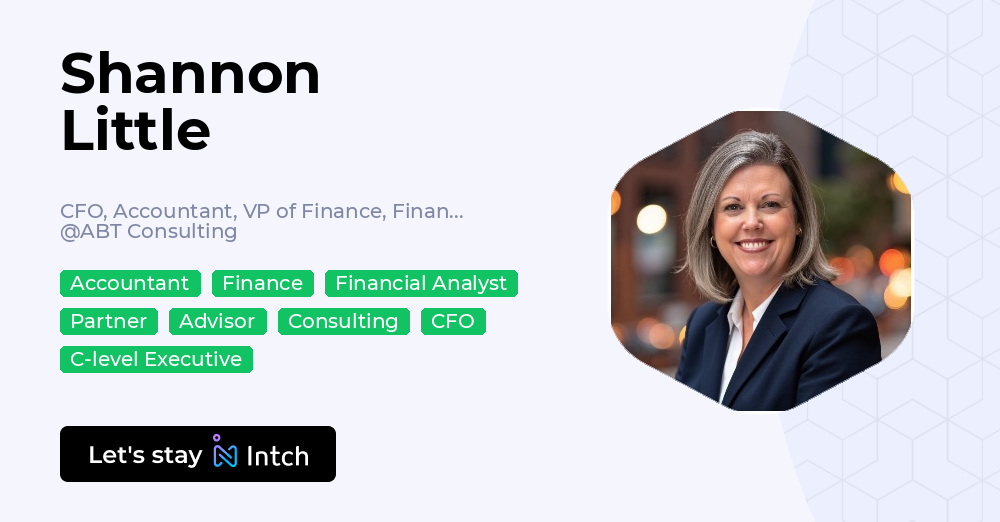 Shannon Little - CFO, Accountant, VP of Finance, Financial Operations ...