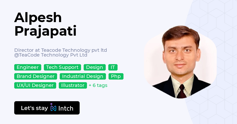 Alpesh Prajapati - Director at Teacode Technology pvt ltd, TeaCode ...