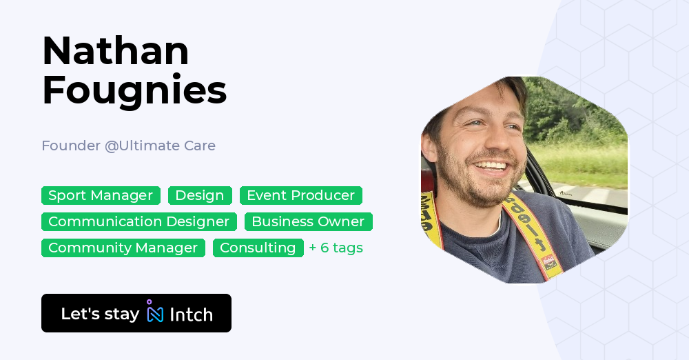 Nathan Fougnies - Founder, Ultimate Care | Intch