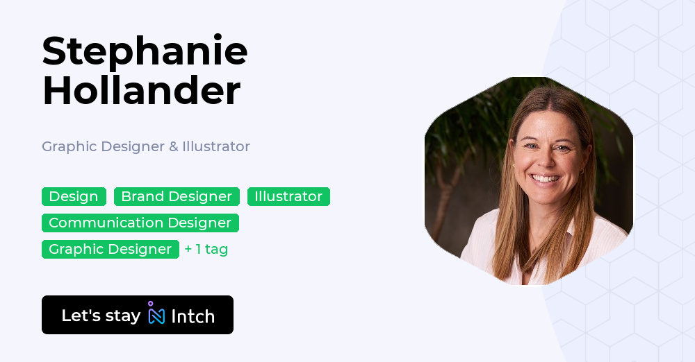 Stephanie Hollander - Graphic Designer & Illustrator, | Intch