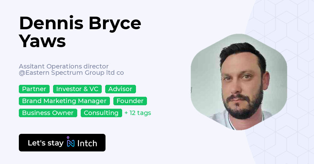 Dennis Bryce Yaws - Assitant Operations director, Eastern Spectrum ...