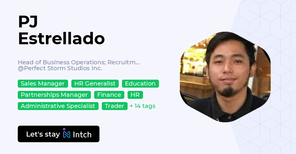PJ Estrellado - Head of Business Operations; Recruitment, Operations and Business Dev Consulting ...