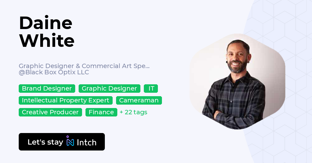 Daine White - Graphic Designer & Commercial Art Specialist, Black Box ...