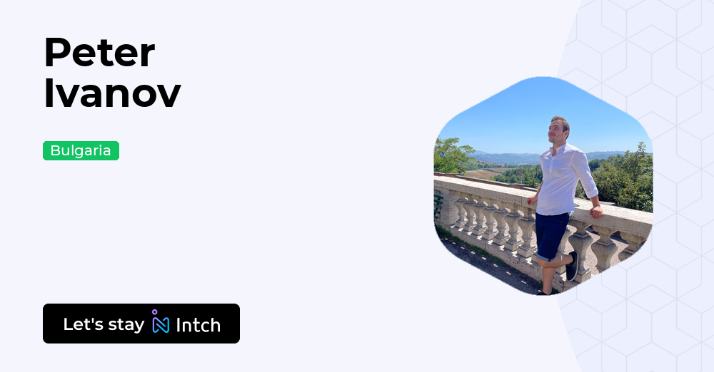 Peter Ivanov - | Intch