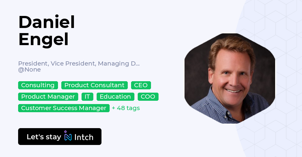 Daniel Engel - President, Vice President, Managing Director, General ...