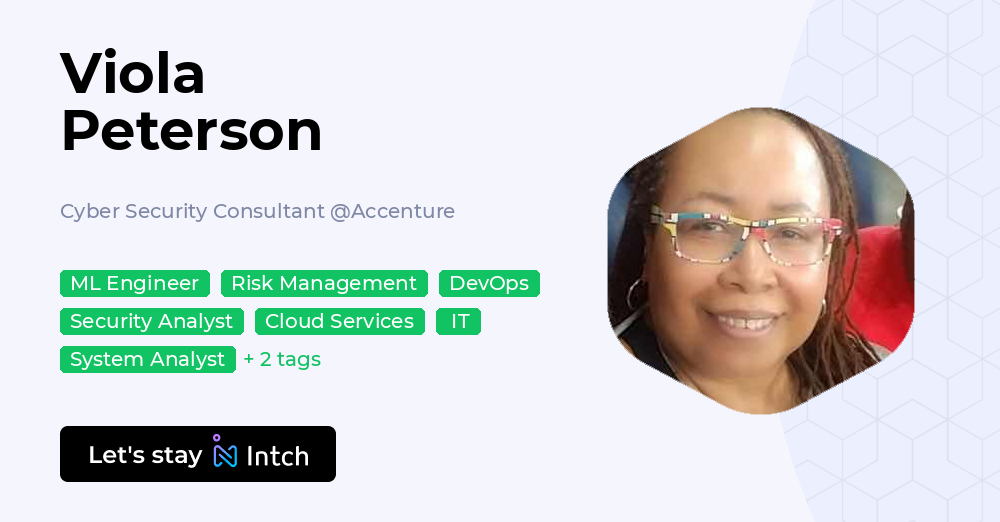 Viola Peterson - Cyber Security Consultant, Accenture | Intch